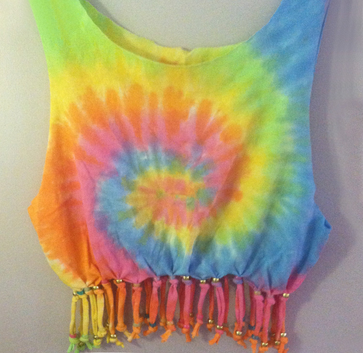 Pastel Tie Dye Crop Top By Cosmicunicornz On Etsy
