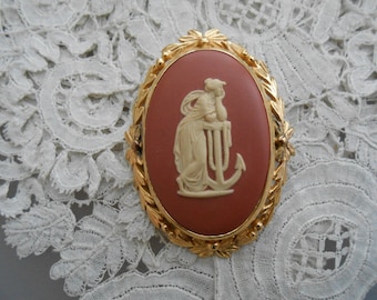 Popular items for wedgwood brooch on Etsy