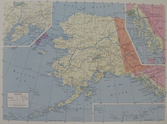 Alaska MapAnchorage Palmer Wasilla Kenai Juneau Alaska