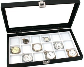 Popular items for watch display case on Etsy