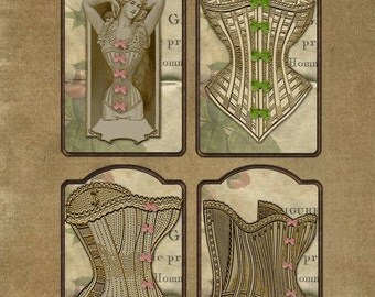 Paper corset | Etsy