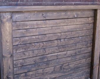 Twin Headboard, Rustic Headboard, Farm Style, Primitive