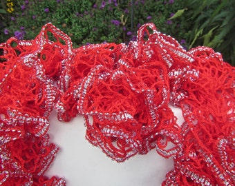 Ruffle scarf yarn | Etsy