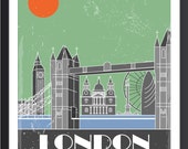 Unique typography and vintage inspired prints. by FlyGraphics