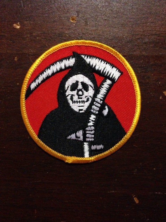 Reaper Patch by LowlifeKnives on Etsy