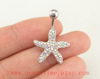 Popular items for diamond belly ring on Etsy