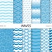 Wave Digital paper sea beach waves ocean sea waves