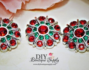 Christmas buttons | Etsy