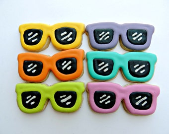 Sunglasses cookies | Etsy