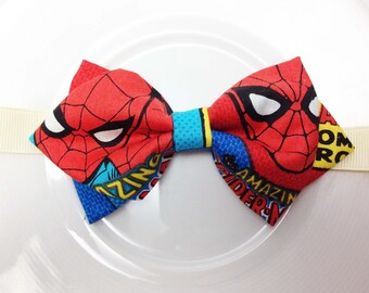 Spider man bow | Etsy
