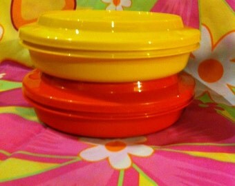 Popular items for yellow tupperware on Etsy