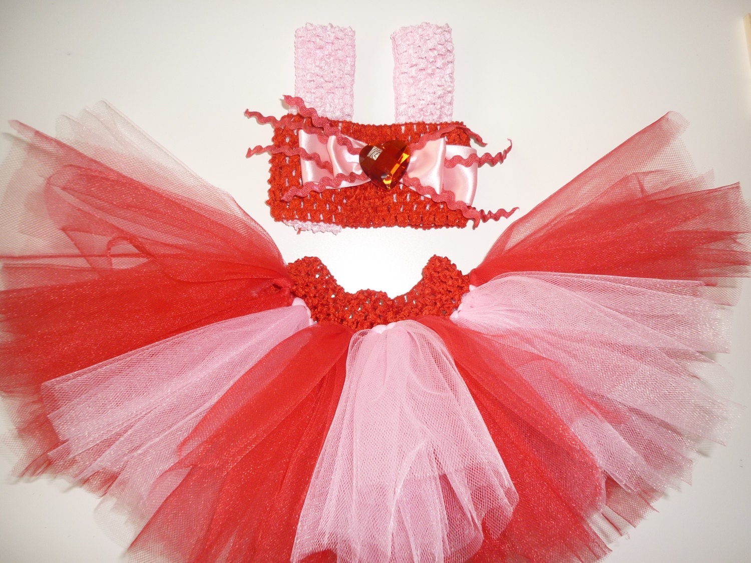 Saya de tul para bebe tutu de bebe San valentin tutu de