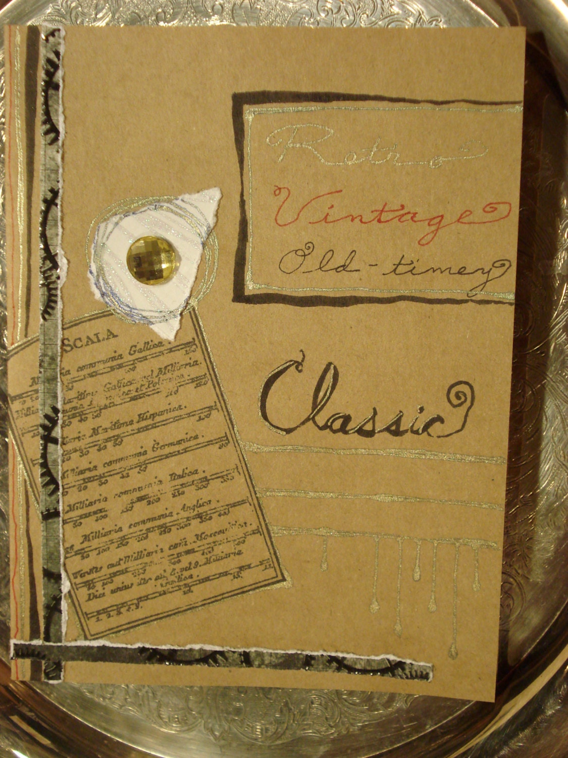 Old-Timey Greeting Cards by TheGypsyGuild on Etsy