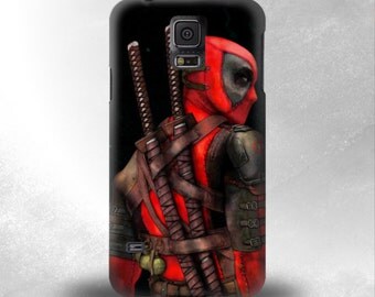 S1816 Deadpool Case Cover for Samsung Galaxy S5, S4