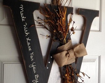 Popular items for initial decor on Etsy