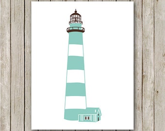 Popular items for lighthouse prints on Etsy