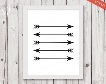 Arrow artwork | Etsy