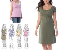 Unique nursing top pattern related items | Etsy