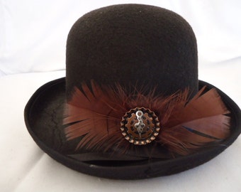 Bird with top hat | Etsy