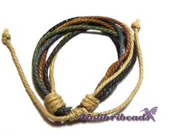 Popular items for hemp cord bracelet on Etsy