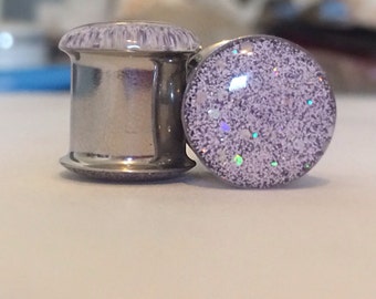 3/4 vintage wall paper plugs by PrettyLittlePuncture on Etsy