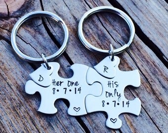 Heart puzzle ring | Etsy
