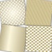 White and Gold Wedding Digital Paper: White and Gold