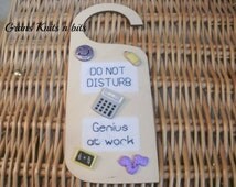Popular items for do not disturb door hanger on Etsy