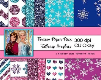 Popular items for frozen paper on Etsy