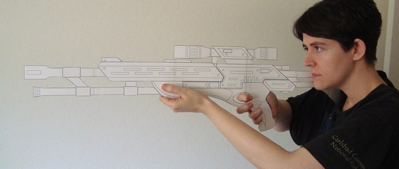 Prop Sniper Rifle Digital Blueprints