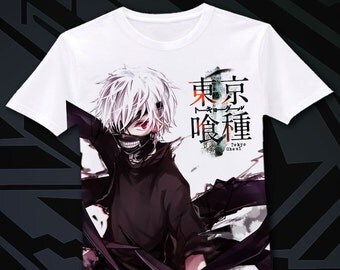 New Japan Anime T-shirt Tokyo ghouls movement shirt S M L XL BT001