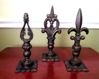 Table top finials | Etsy