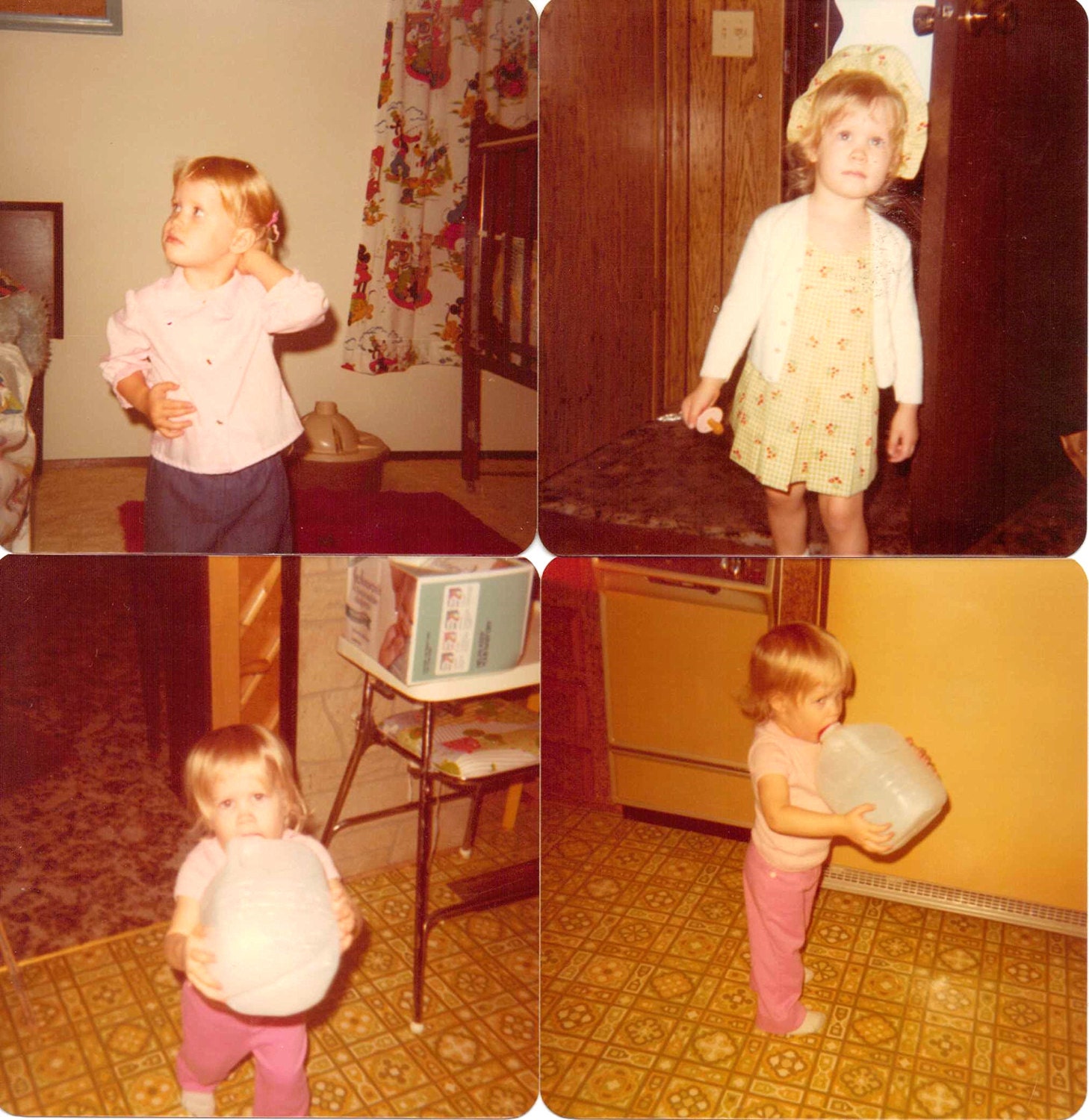 1970s Little Girl Photos Vintage Original Photograph Set