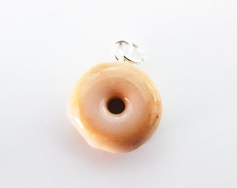 Smore Chocolate Donut Charm Food Jewelry Polymer Clay