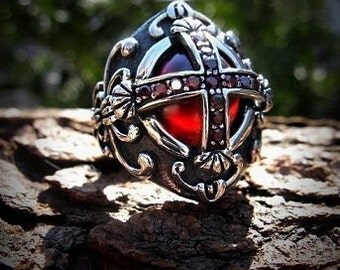 Popular items for vampire ring on Etsy