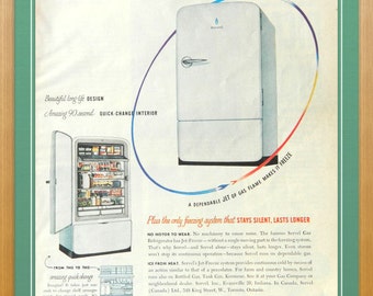 Unique vintage refrigerator related items | Etsy