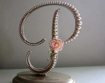 Letter p necklace | Etsy