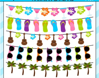 Popular items for hawaiian clips on Etsy