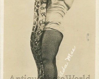 Circus Women Snake Charmer Belly Dancer Jungle Girl Side Show