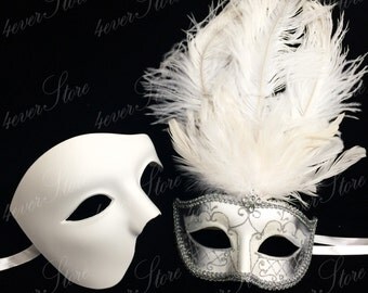 Couple's Masquerade Ball Masks, Masquerade Ball Masks, Men's Masquerade ...