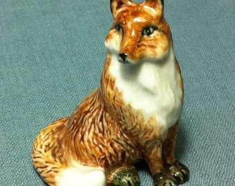 Ceramic fox | Etsy