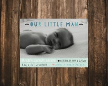 Unique our little man related items | Etsy