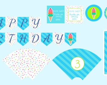 Music Birthday Party Package Music Theme by CrowningDetails