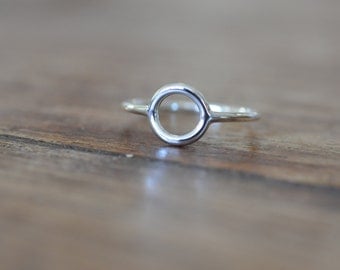 Unique silver circles related items | Etsy