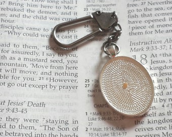 Mustard Seed Keychain Faith Keychain Christian by MinsBoutique