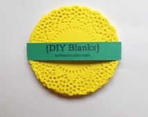Popular items for colored doilies on Etsy