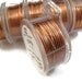 Copper Wire 22 Gauge Round Wire for Making by LillysBeadBox