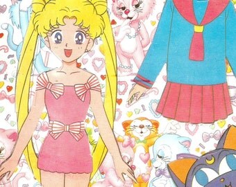 Popular items for vintage sailor moon on Etsy