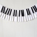 Piano Garland Paper Music Garland Band Party Garland Music
