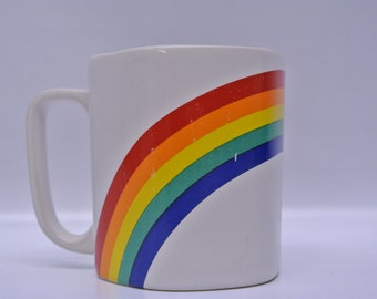 Popular items for rainbow mug on Etsy